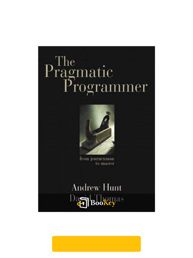 Le Programmeur Pragmatique by Hunt Andrew | PDF
