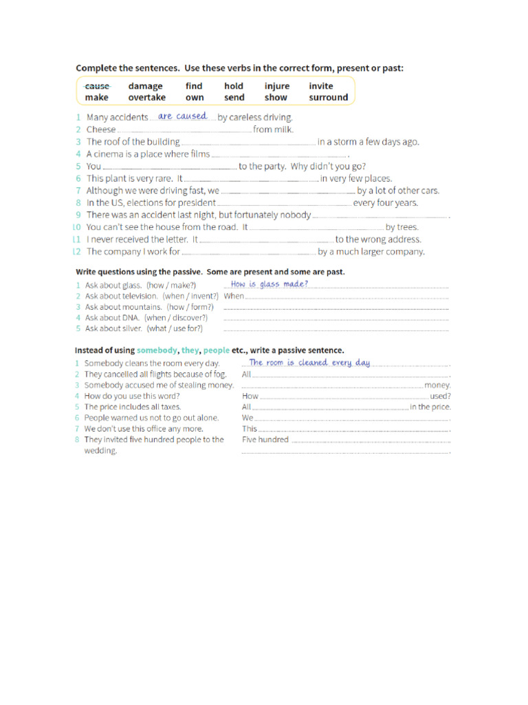 English Homework 03 - Oct - 2024 | PDF
