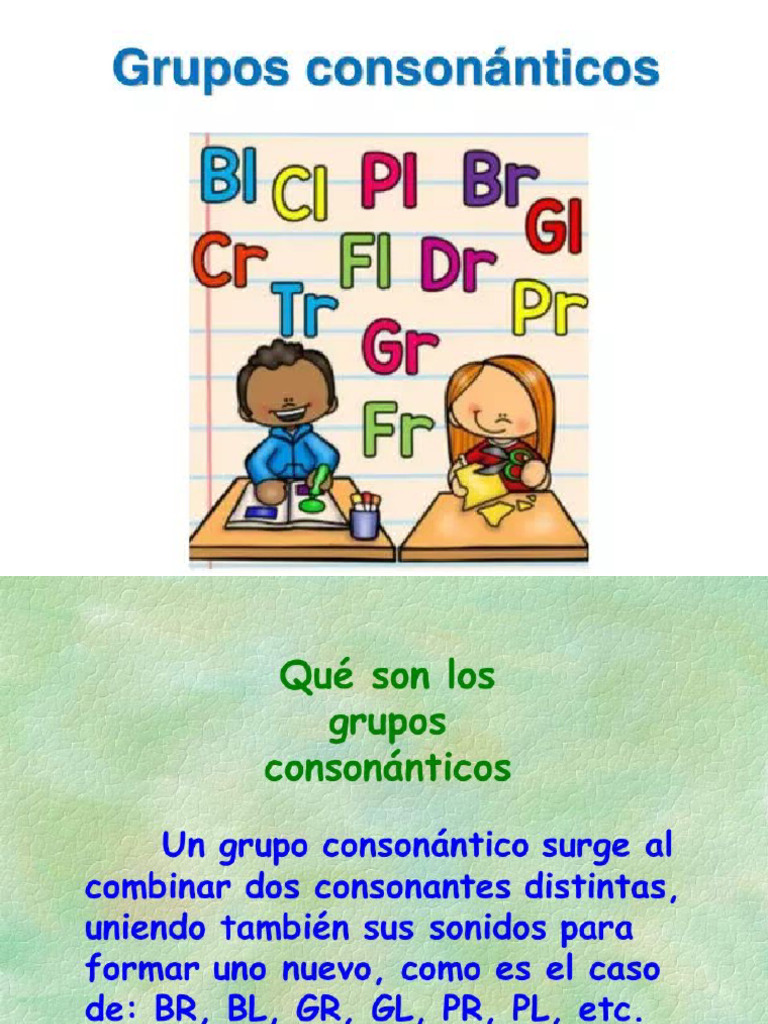 Grupos Consonanticos | PDF
