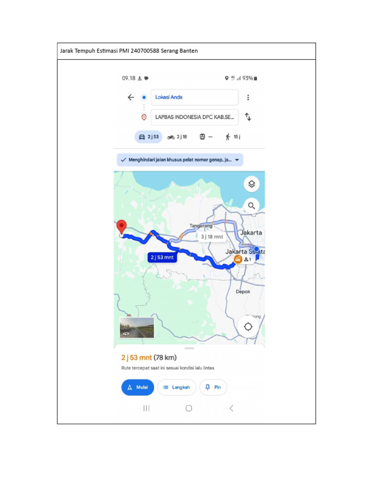 SPJ Perjalanan | PDF