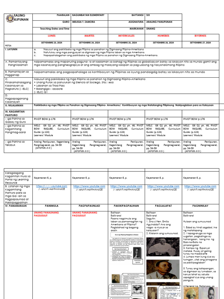 AP - Q1 - wk8, Revised | PDF | Philippines | Languages Of Southeast Asia