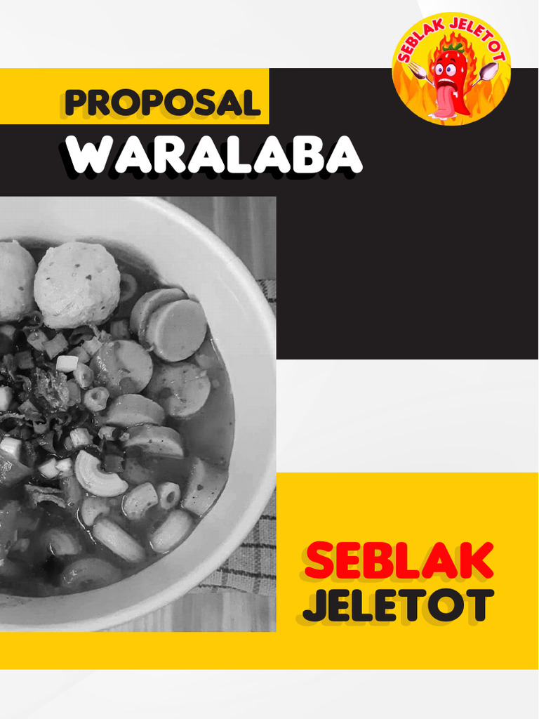 Seblak Jeletot - Proposal Franchise | PDF