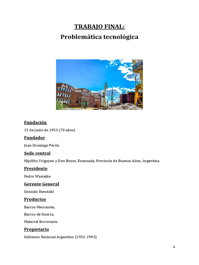 Trabajo final de problemática tecnologina (1) | PDF