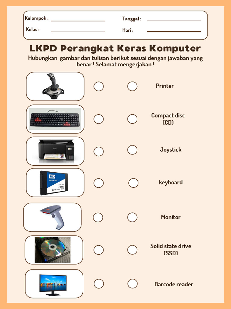 LKPD Sistem Komputer P.1 | PDF