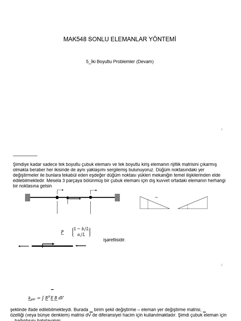 5 - İki Boyutlu Problemler - Devam | PDF