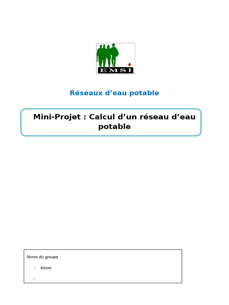 Rapport Mini-Projet | PDF