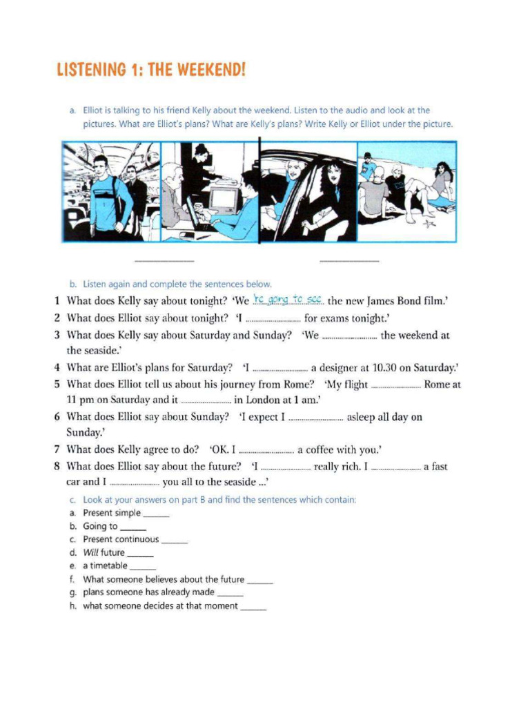 Listening b1+ | PDF
