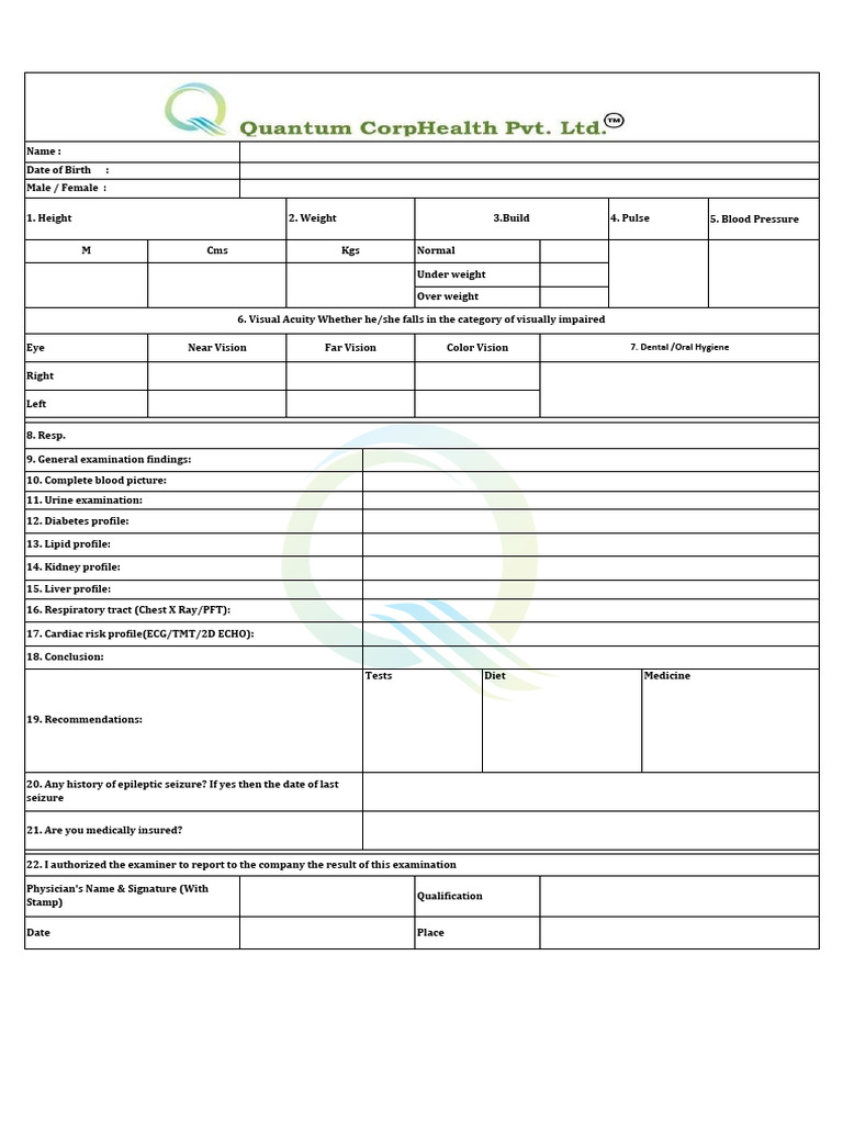Annual Emp Form New - 15.09.2021 | PDF