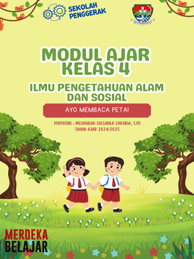 Modul Ajar IPAS AYO Membaca Peta! | PDF