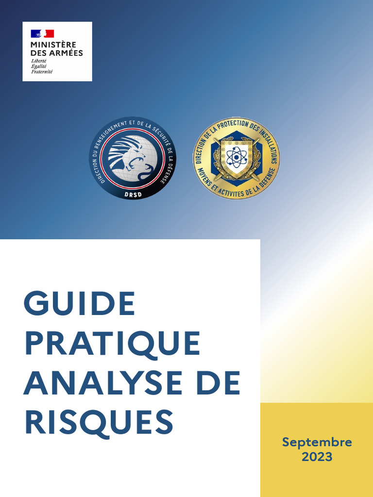 Guide Pratique Analyse de Risques DRSD DPID | PDF