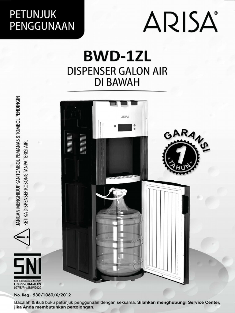 Petunjuk Penggunaan BWD-1ZL - WD-0811B | PDF