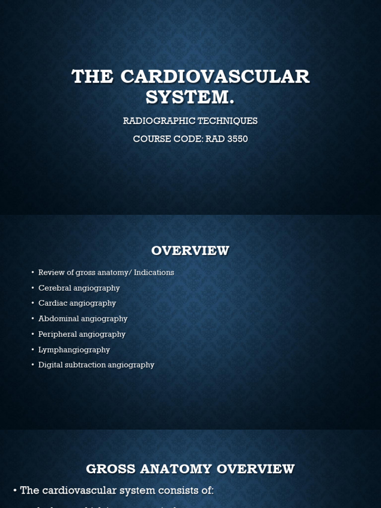The Cardiovascular System | PDF | Heart Valve | Science & Mathematics