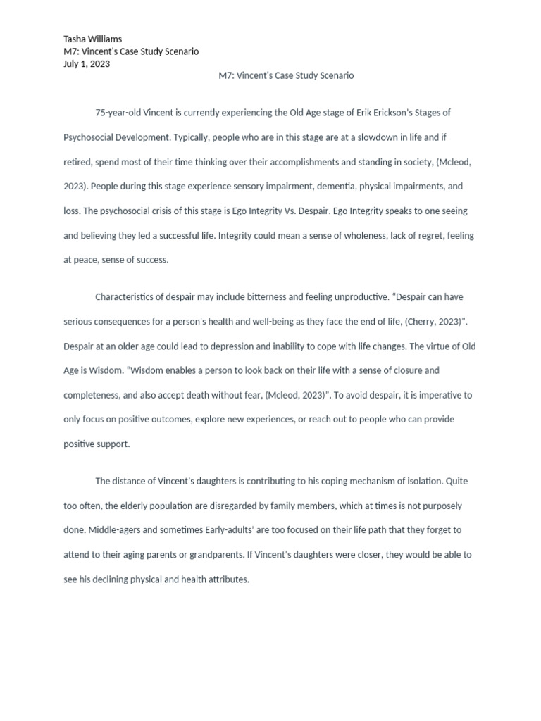 Tasha Williams m7 Case-Study 07012023 | PDF