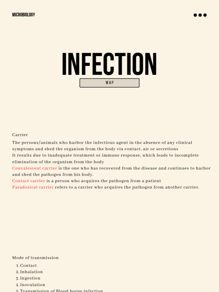 Infection | PDF