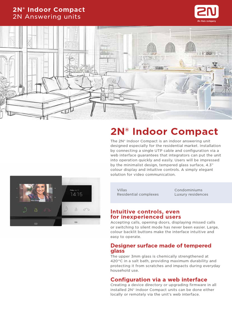 2N IP Indoor Compact EN | PDF