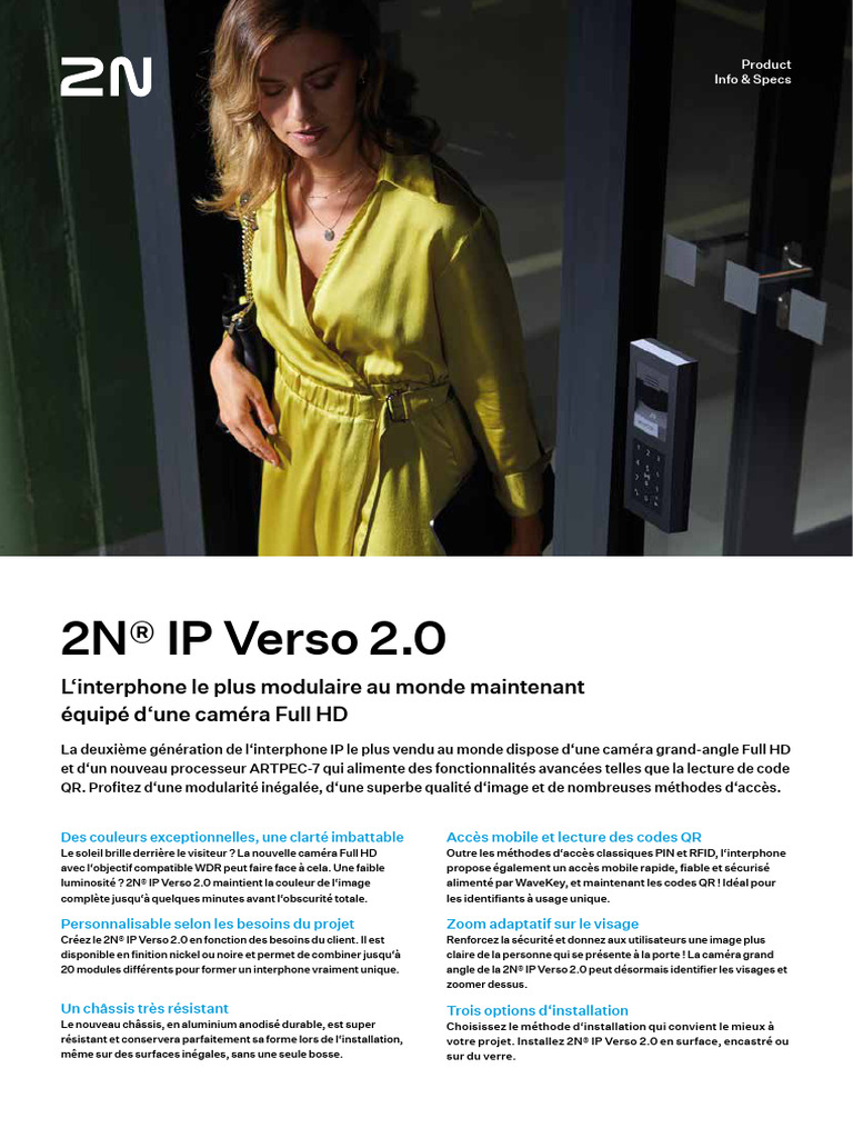 2N IP Verso 2.0 FR | PDF