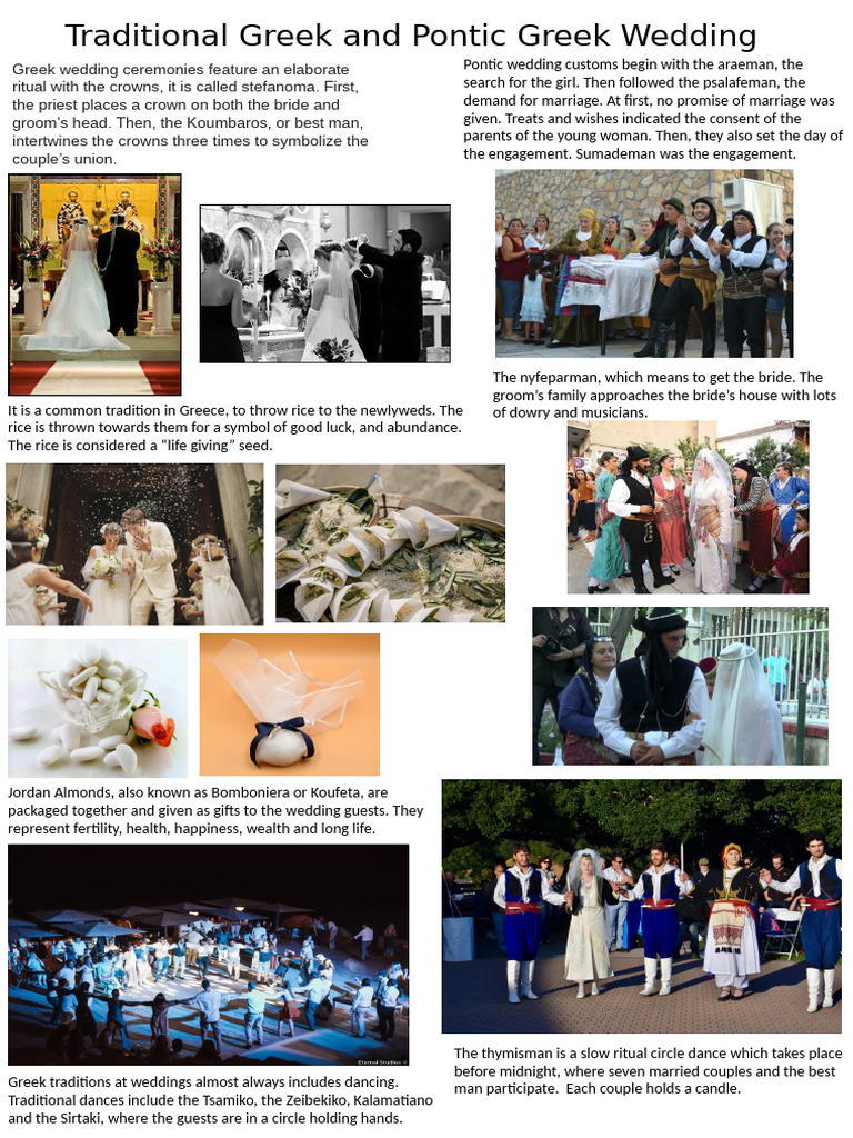 Traditional Greek and Pontic Greek wedding | PDF