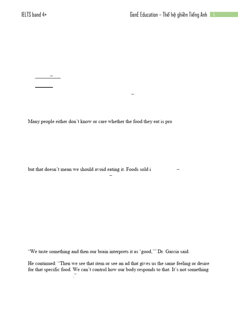 7 bản - Lesson 16 - U4 - Writing | PDF