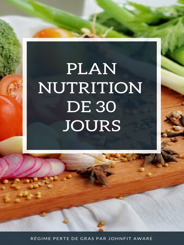 Plan Nutritionnel de 30 Jours | PDF