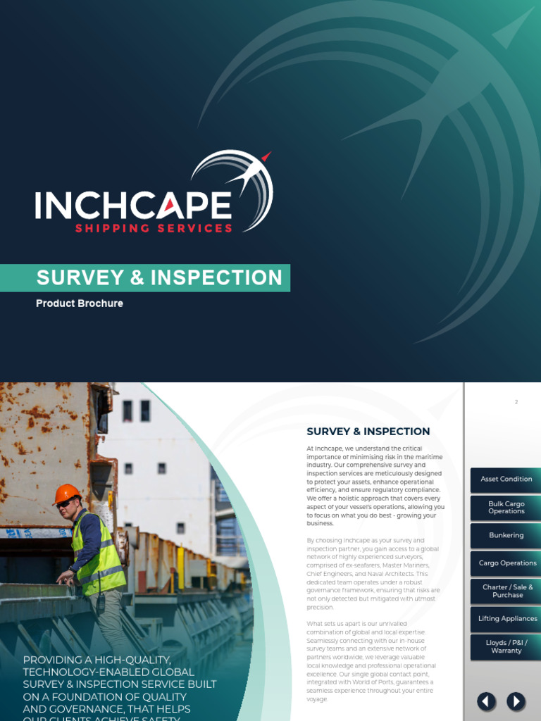 ISS Survey and Inspection Brochure | PDF