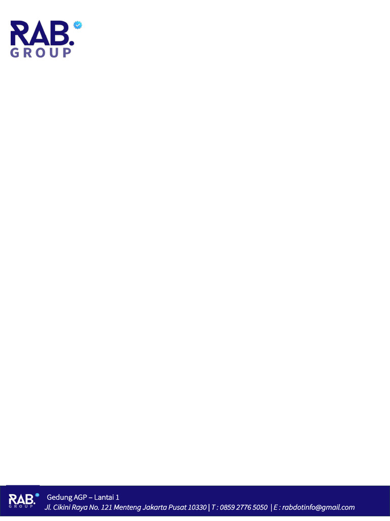Kop Surat RAB - 1 | PDF