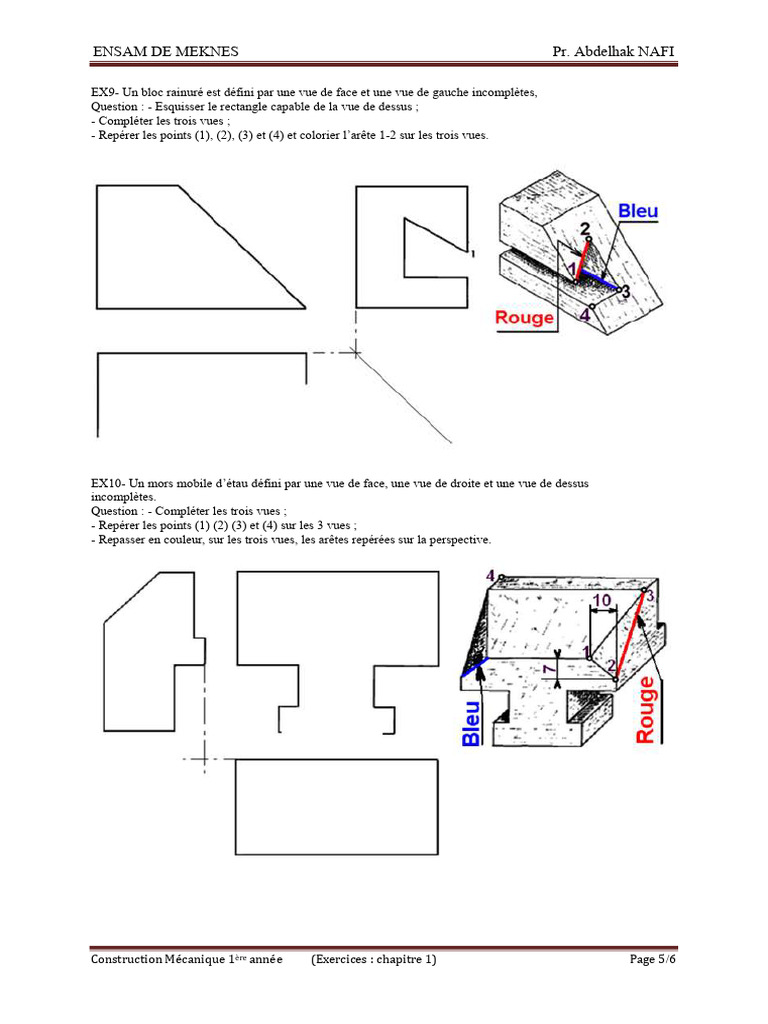 2 Exercices Chapitre1et2 p56 | PDF