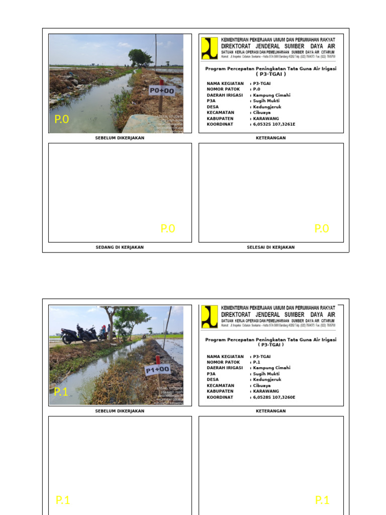 Contoh Format MC 0 | PDF