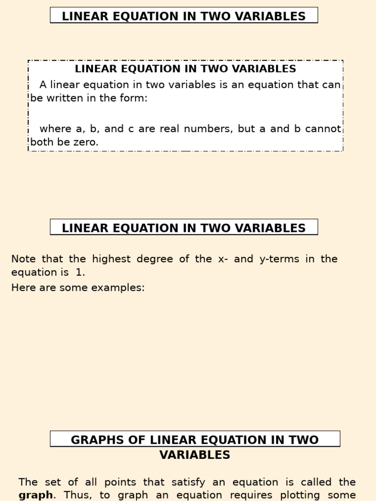 Math 8 Q1 LAS 4 Linear Equation | PDF
