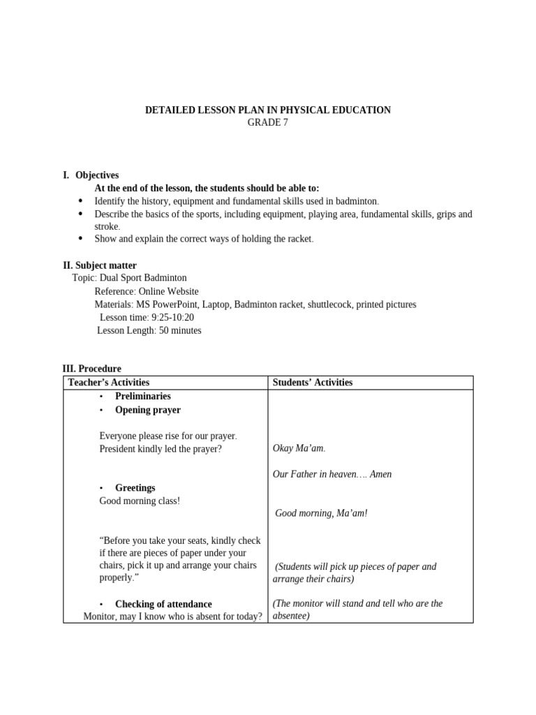 Badminton: Skills and Techniques Overview | PDF | Athletic Sports ...