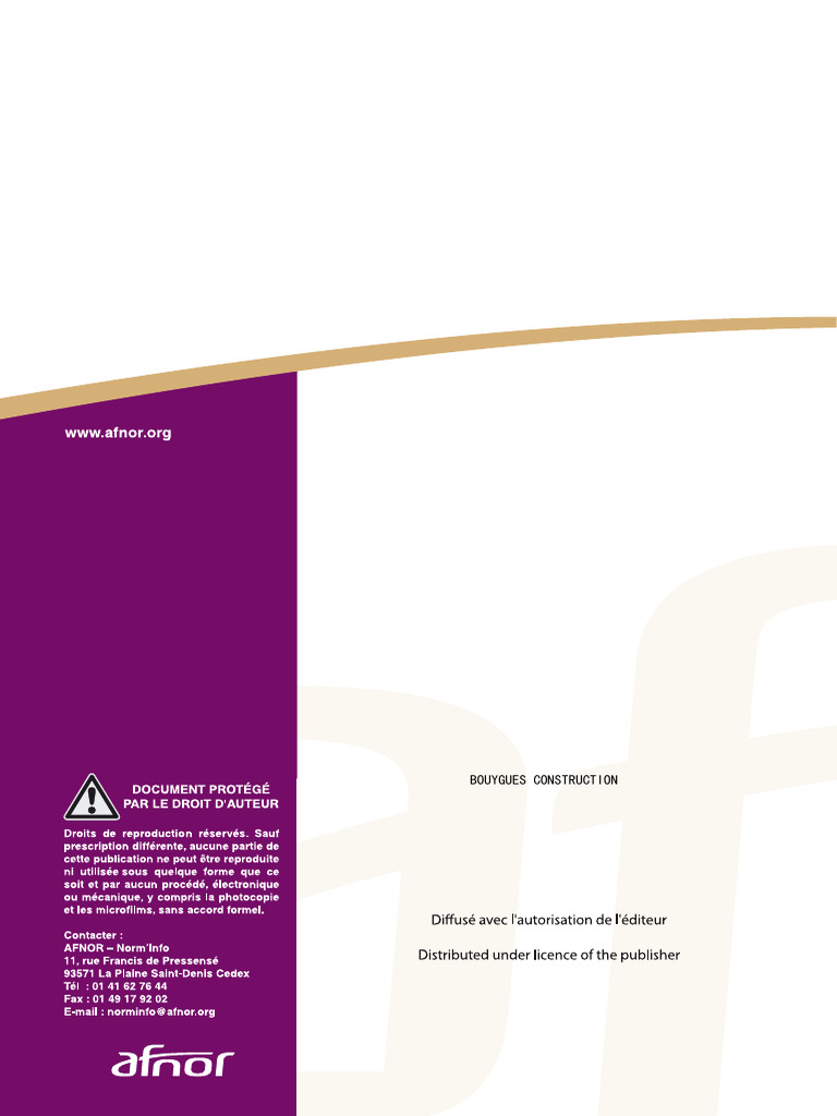 DTU 21 Exécution Des Ouvrages en Béton | PDF