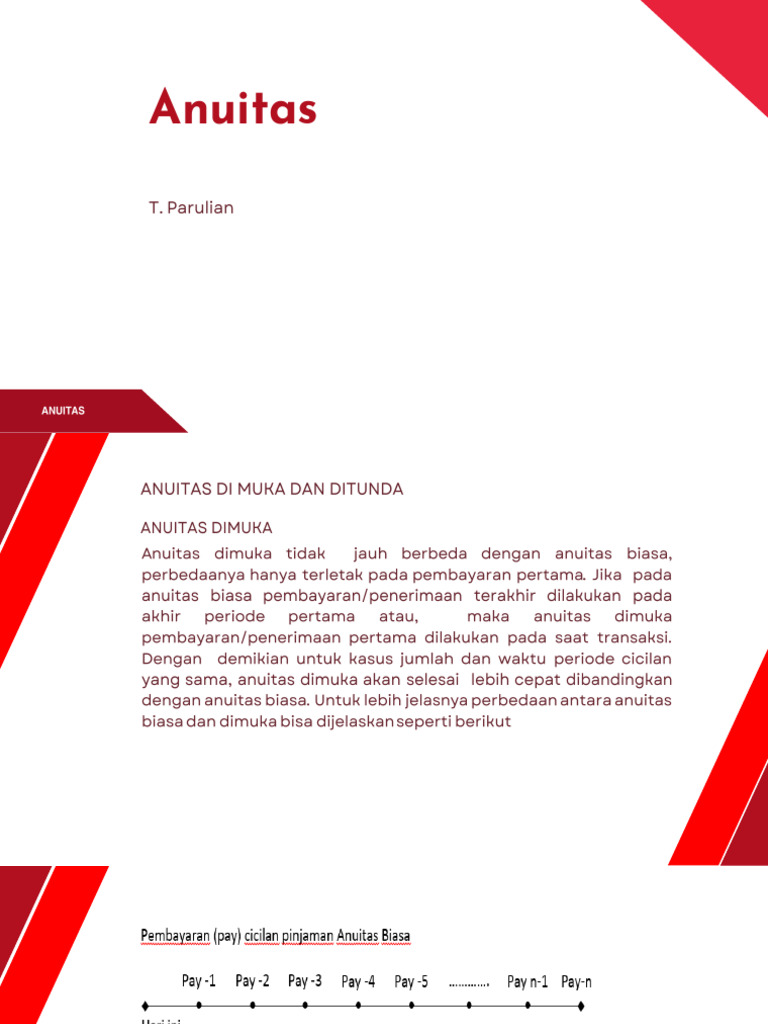 P 15 Bunga Dan Anuitas 2024 | PDF