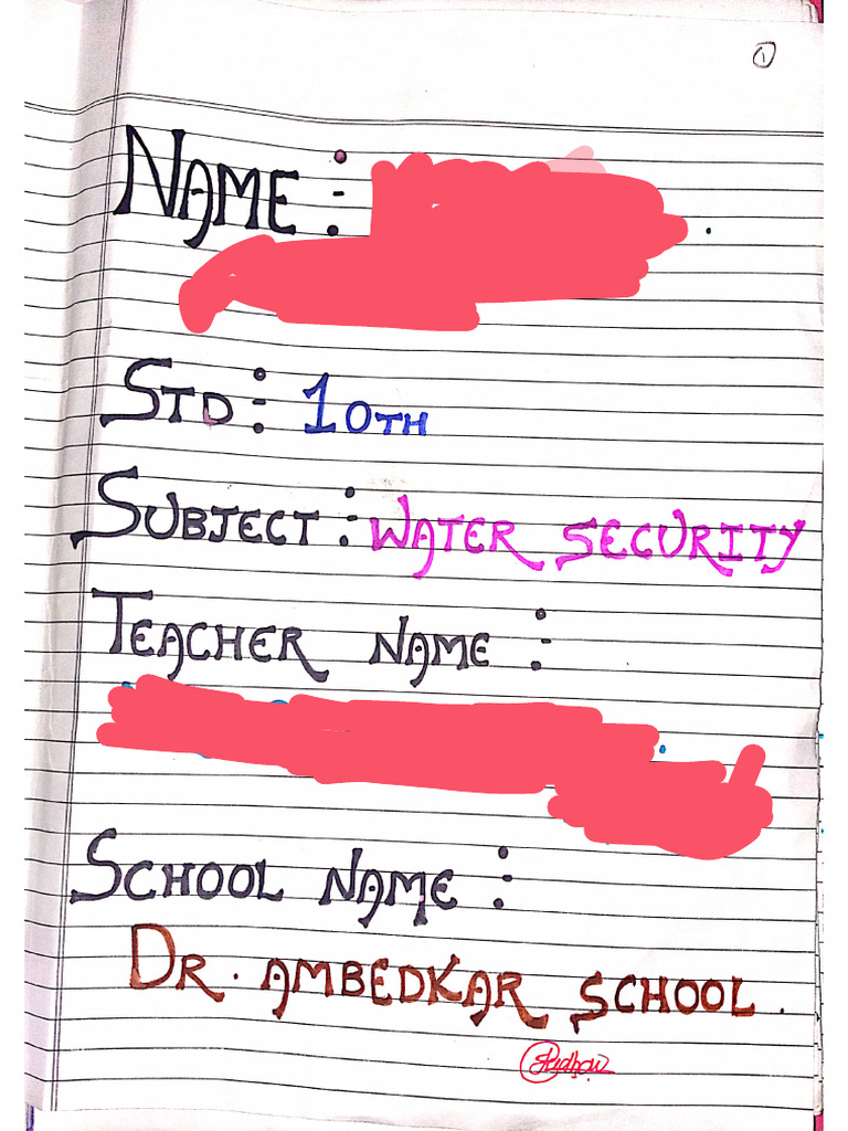 Water Security Project | PDF