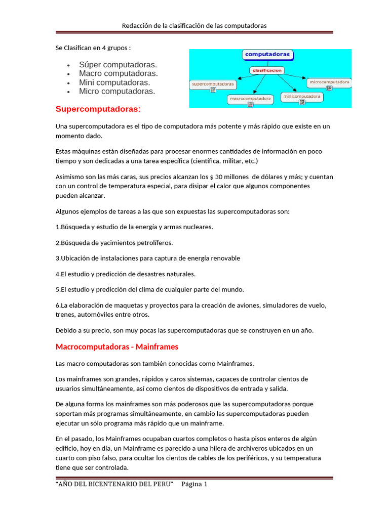 Actividad 1 Redaccion de Computadoras | PDF