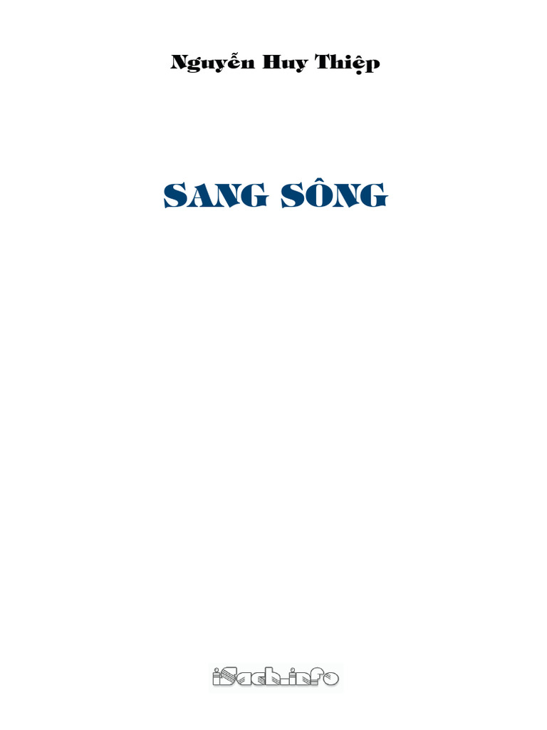 Sang Song Nguyen Huy Thiep | PDF