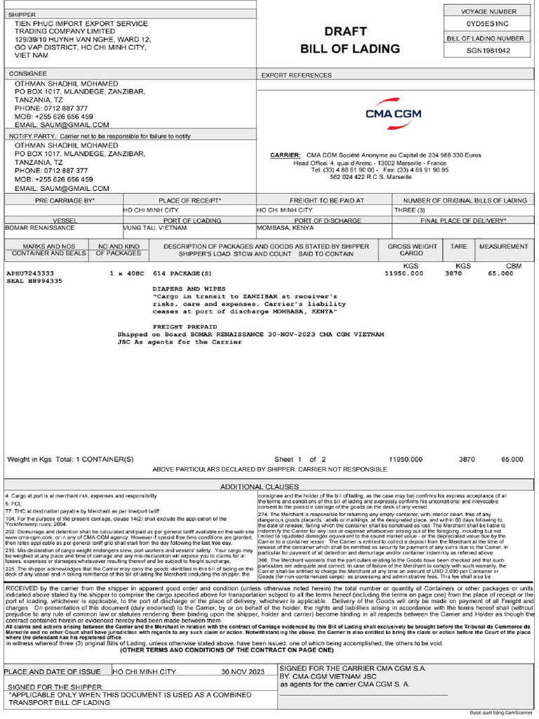 MBL SGN1981942 - 1 | PDF