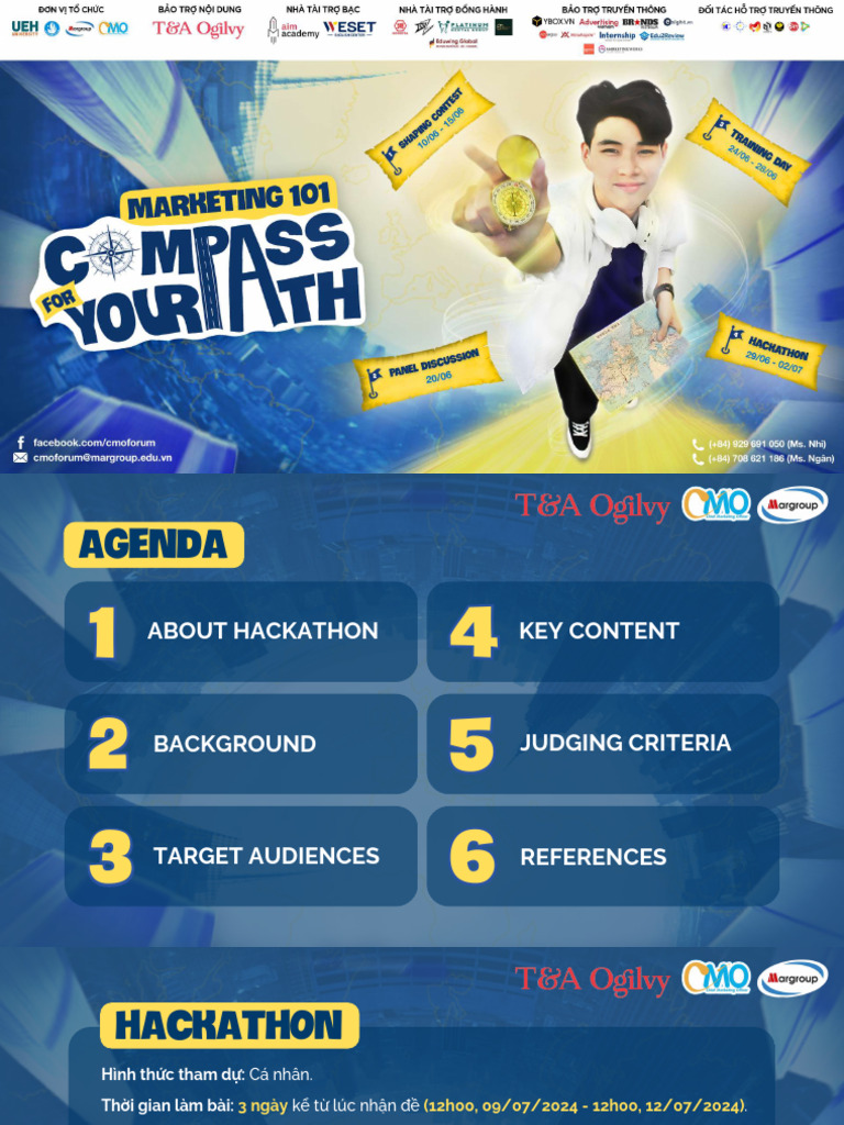 MARGROUP - CMO FORUM - MARKETING 101 - ĐỀ BÀI HACKATHON - Compressed | PDF
