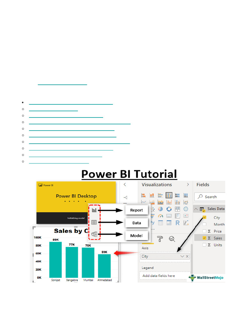 Power BI Tutorial for Beginners | PDF
