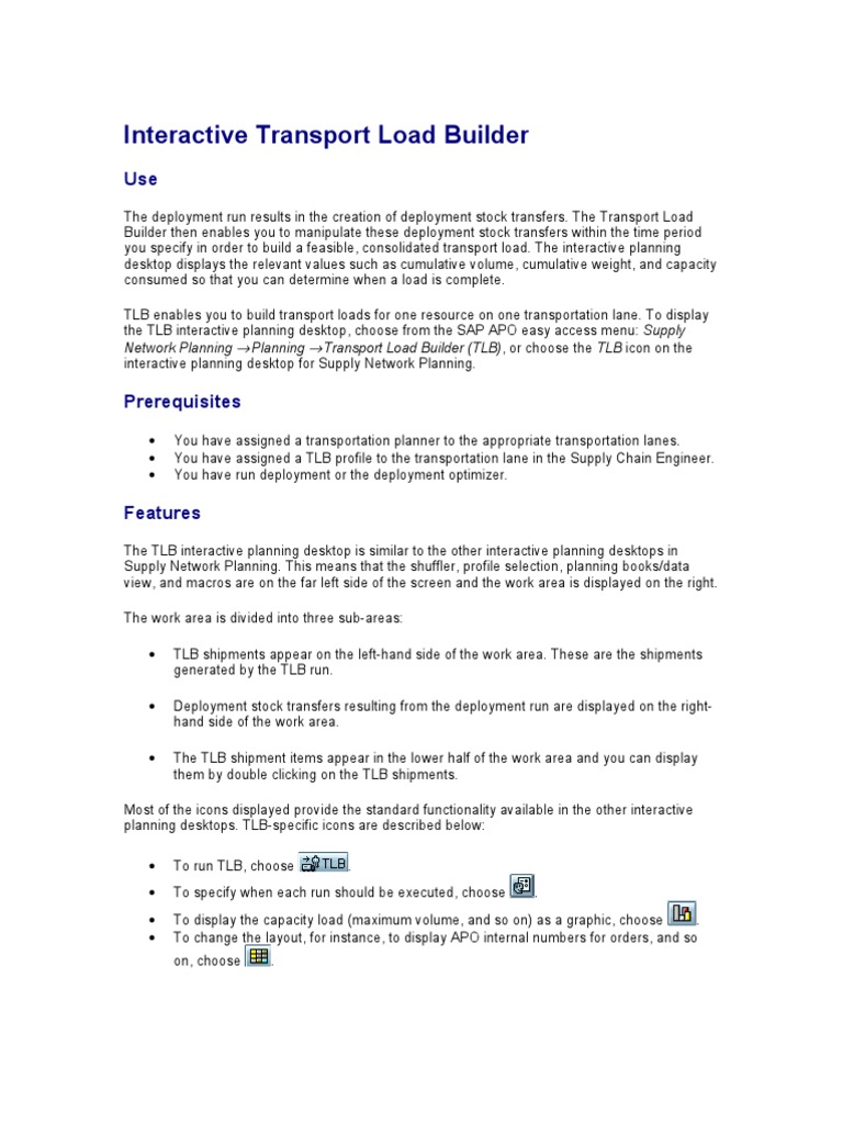 Interactive Transport Load Builder | PDF | Icon (Computing) | Computing