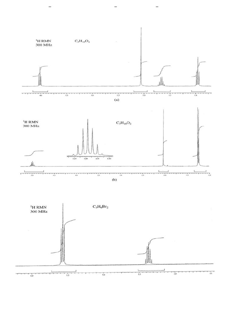 Lista Exercicios RMN - H | PDF