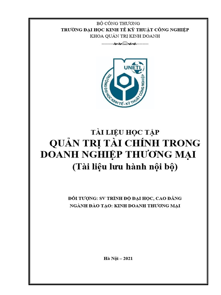 TLHT QTTC trong DNTM hoàn thiện | PDF