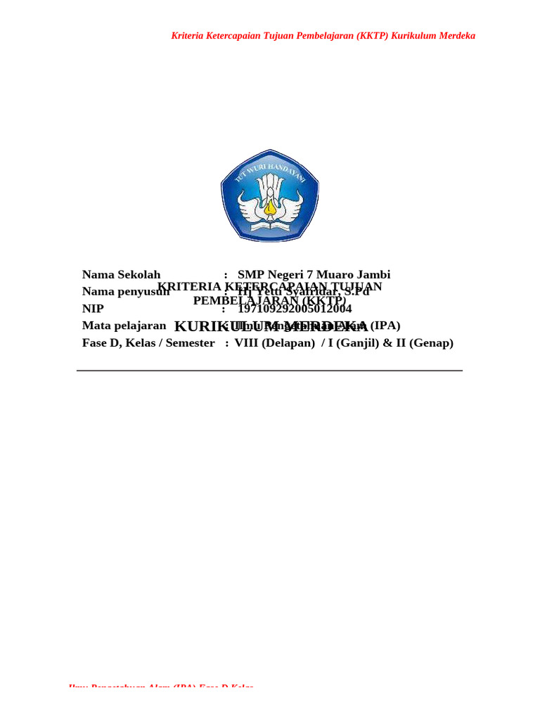 KKTP Ipa Viii | PDF