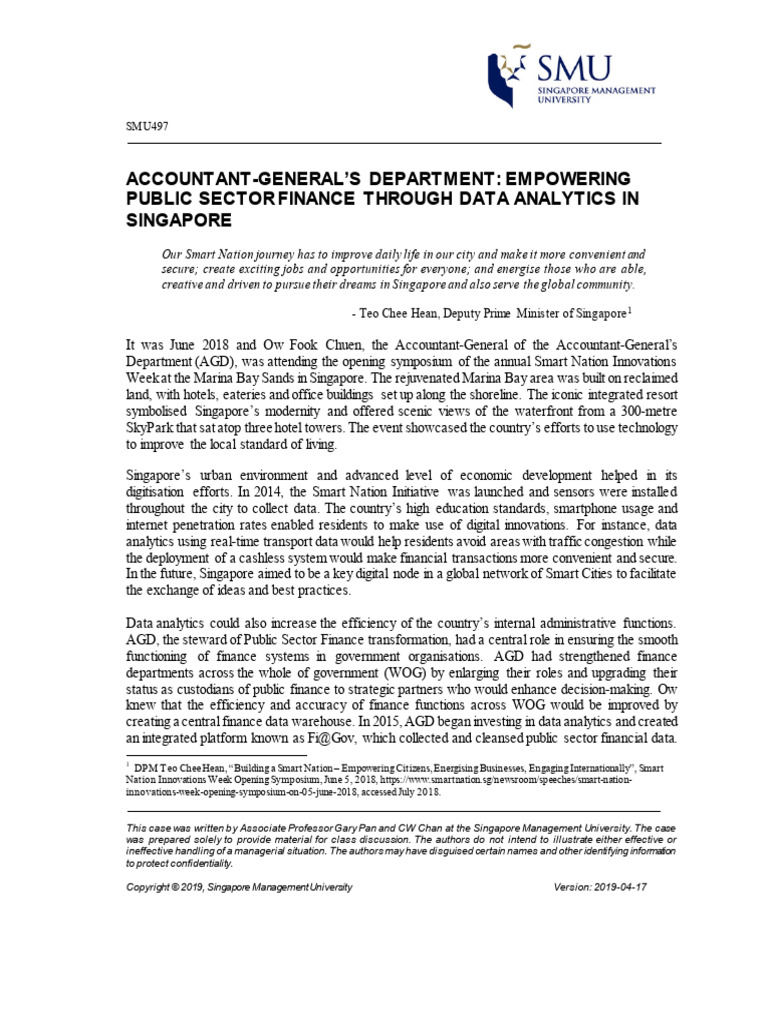 Accountant-General Department Empowering Public Sector Finance Through ...