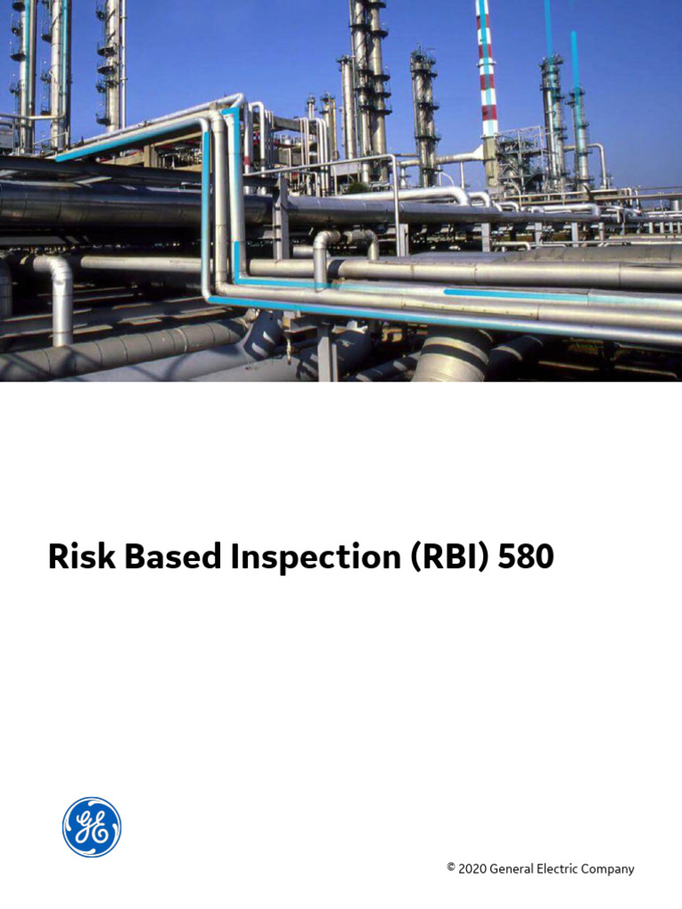 Risk Based Inspection 580 | PDF