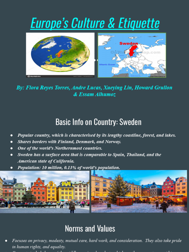 Europe Culture Etiquette | PDF