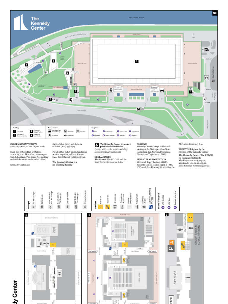 Kennedy Center Campus Map | PDF