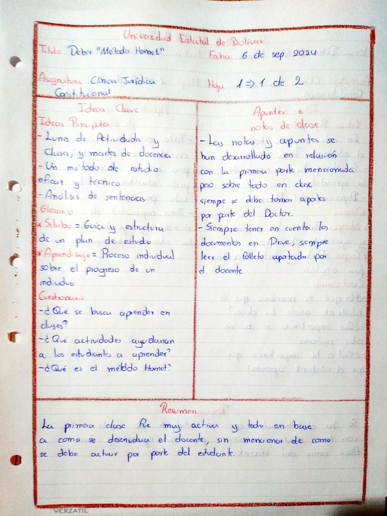 Semana 1 Método Cornet | PDF