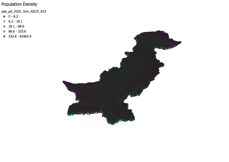 Population Density Map | PDF