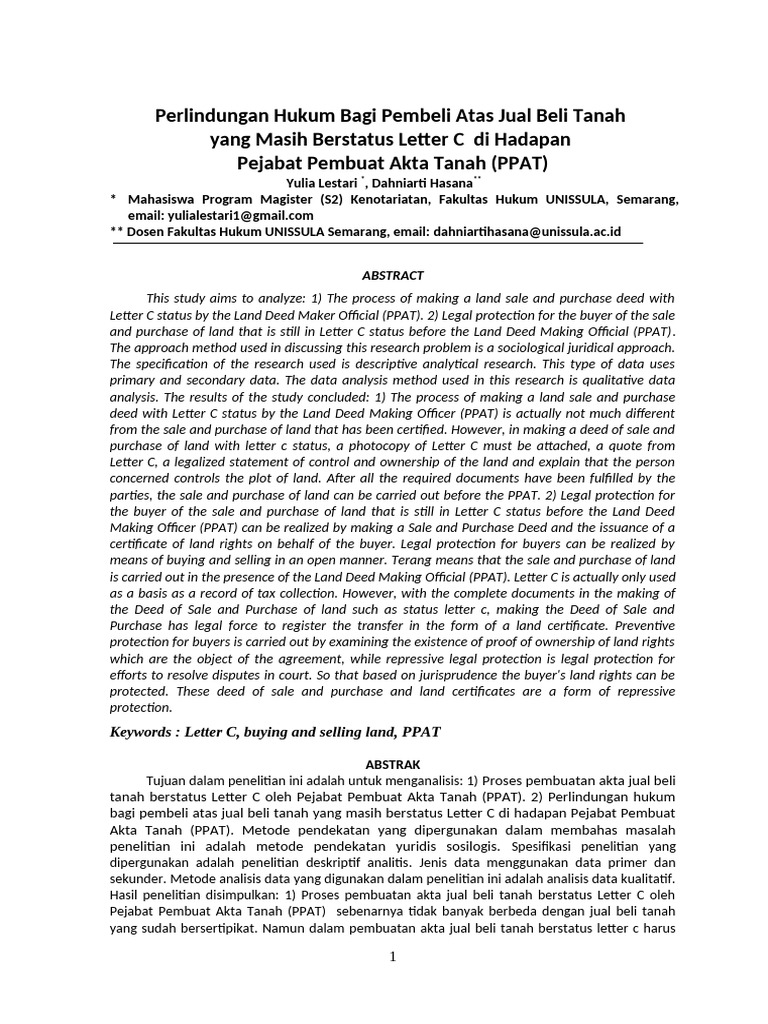 Jurnal Yulia Lestari 21301900164 | PDF