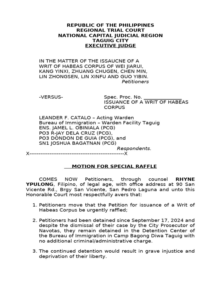 Special Raffle. | PDF