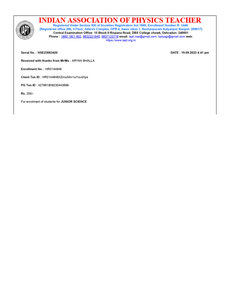 Iapt Org Nsejs | PDF